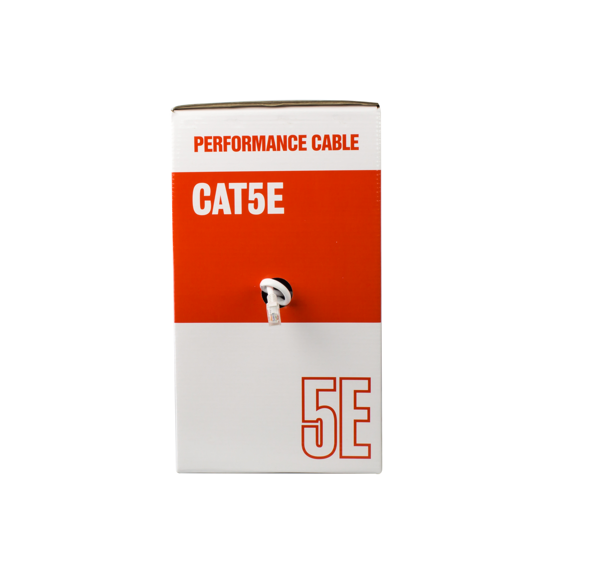 1000 Feet Bulk Cat5e 4 Pair AWG 24/ UTP Cable / Pure Copper/ White ...