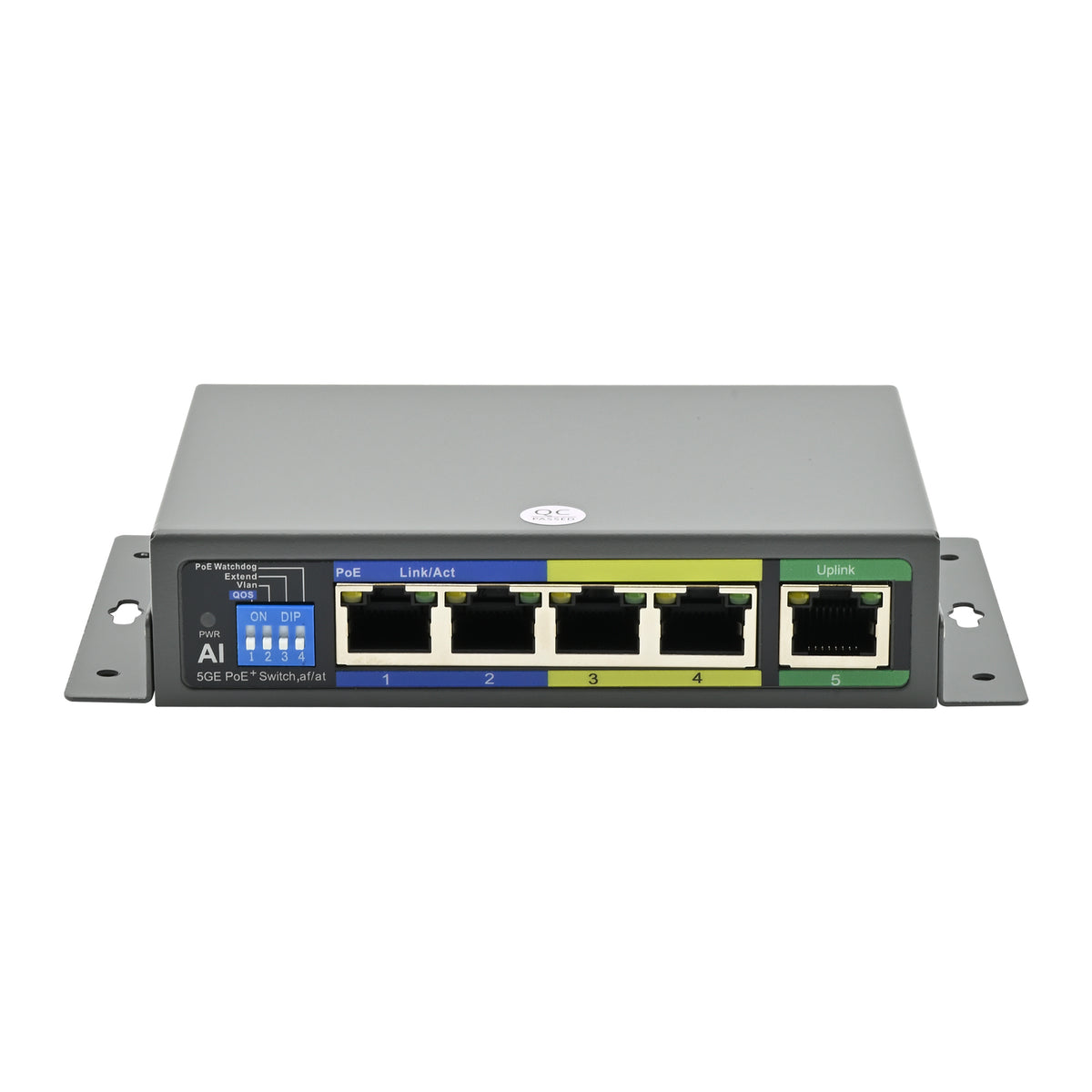 5Port AI Multifunction Gigabit PoE Switch – UltraPoE