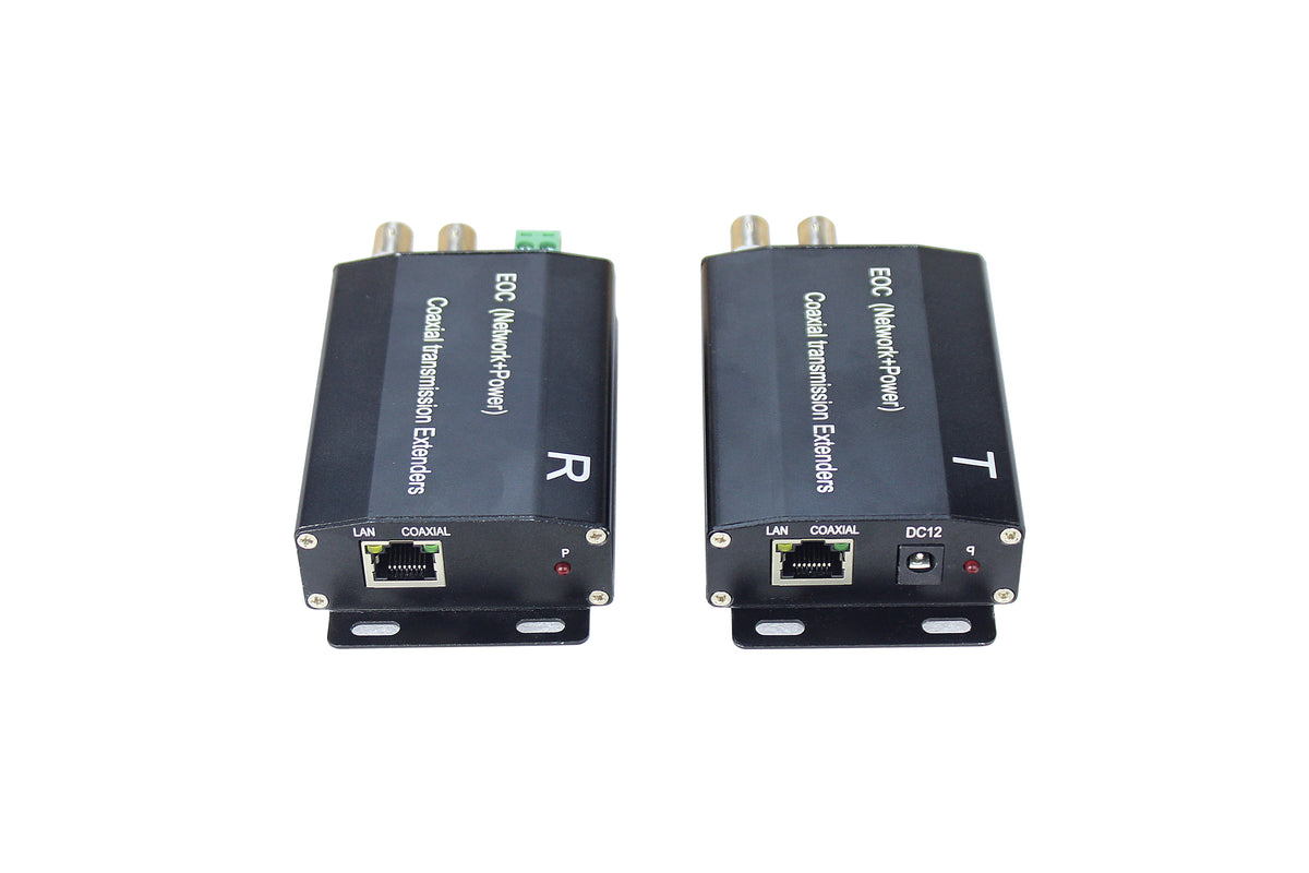 Ethernet Over Coax Converter with PoE Function – UltraPoE