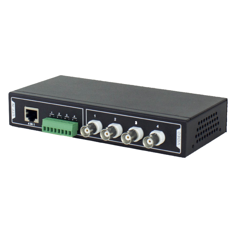 4 channel passive 4K HD video balun/transceiver – UltraPoE